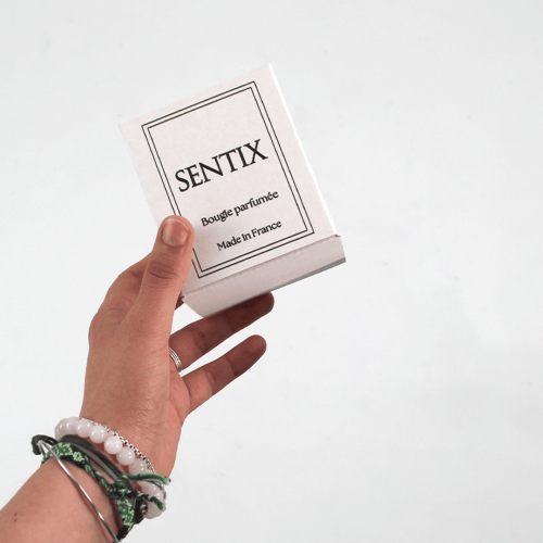 Sentix - Boîte produit pour bougies