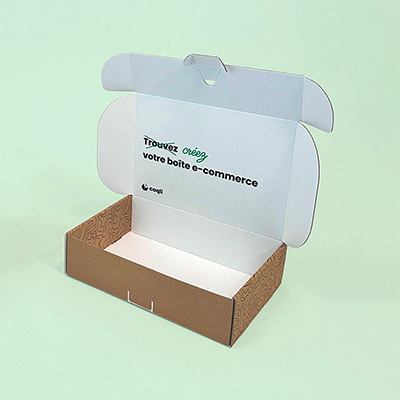 Boîtes e-commerce sur mesure en carton ondulé