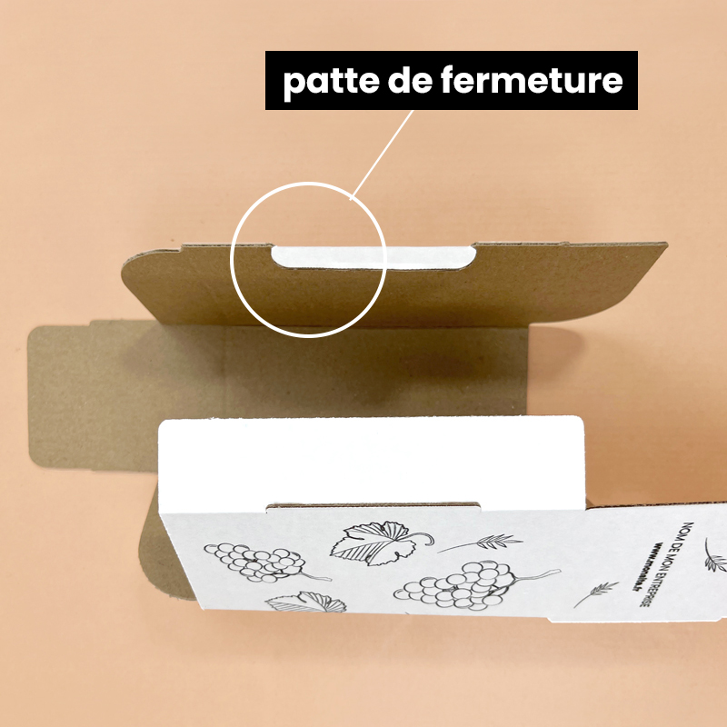 boîte produit personnalisée en carton ondulé